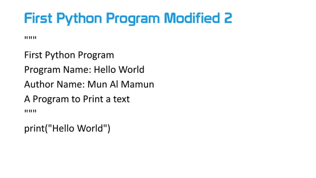 Chapter 0 Python Overview (Python Programming Lecture) | PPT