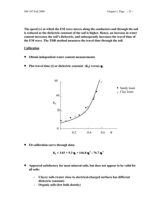 Soil Physical Properties for the measurements | PDF