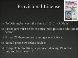 Drivers Education Ch.1 | PPT