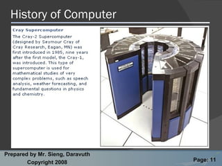Chapter 1 Introduction to Computer | PPT | Computing | Technology & Computing