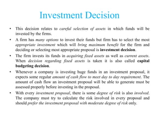 Slides of financial Management in MBA Executive | PPTX