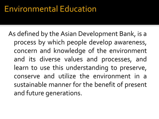 Environmental principles | PPTX