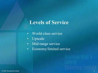 Chapter 1 | PPT | Hotels and Motels | Travel Type