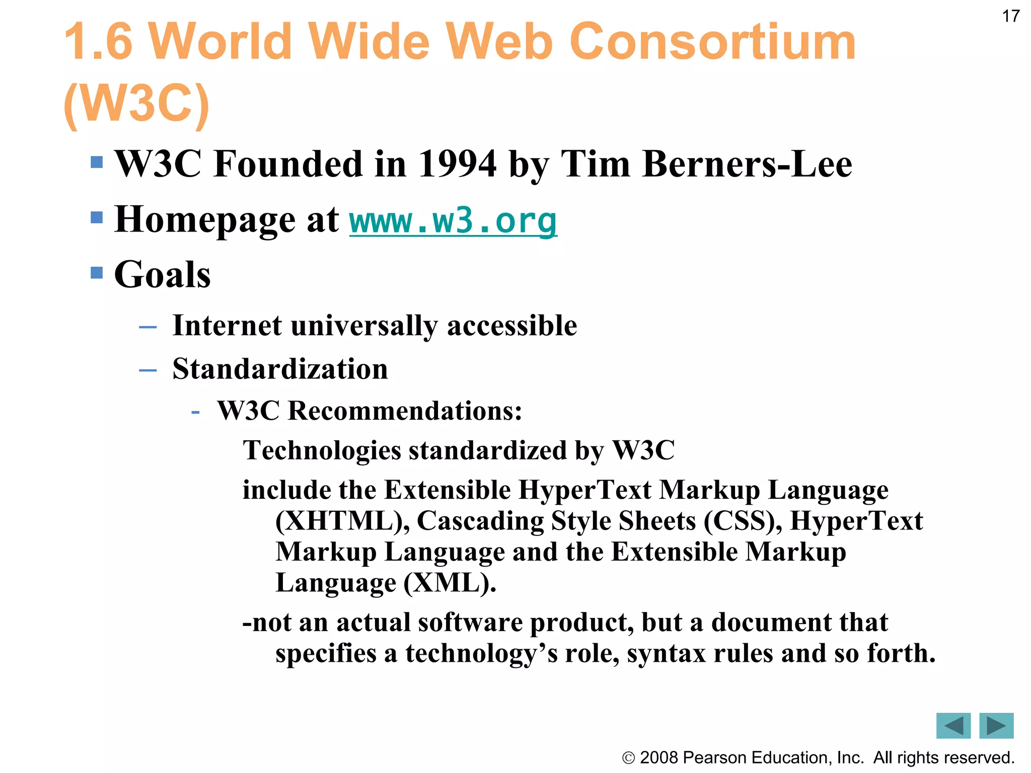 Chapter1- Introduction to Computers and the Internet | PPTX