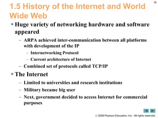 Chapter1- Introduction to Computers and the Internet | PPTX