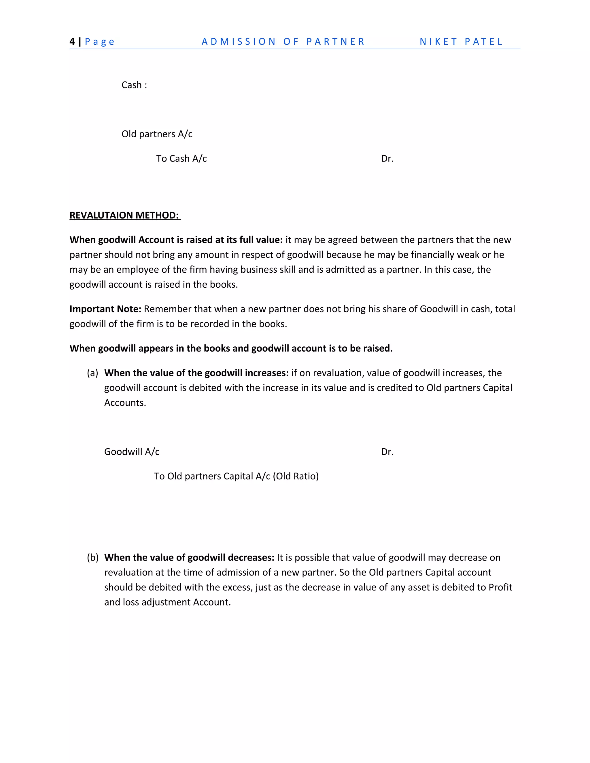 Partnership deed | PDF