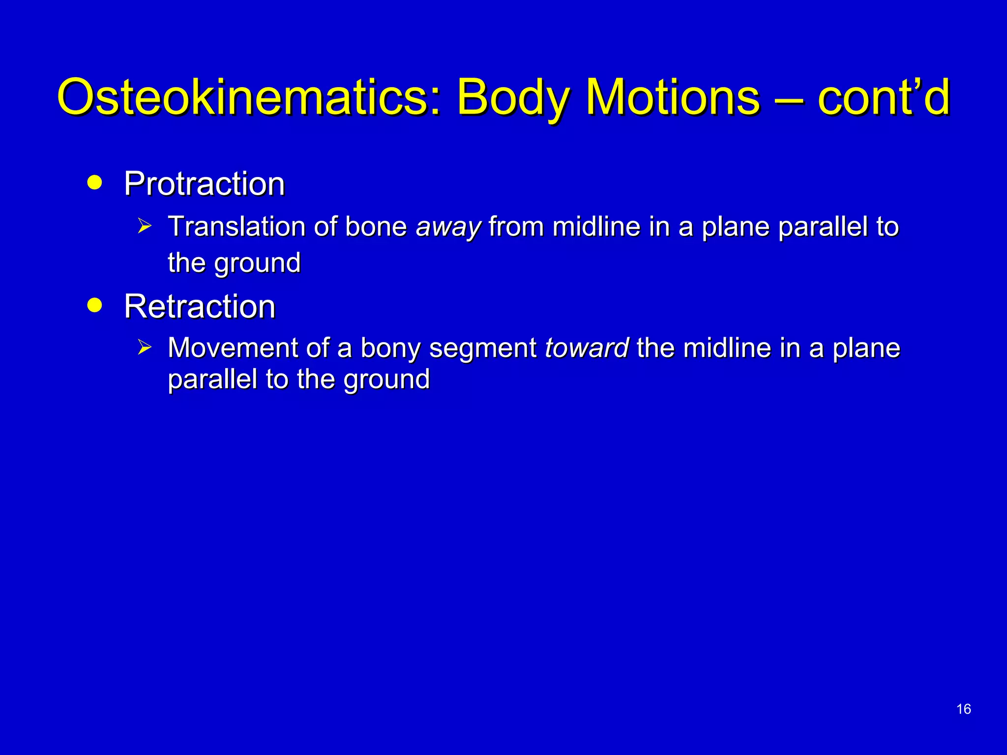 Basic Principles of Kinesiology | PPT
