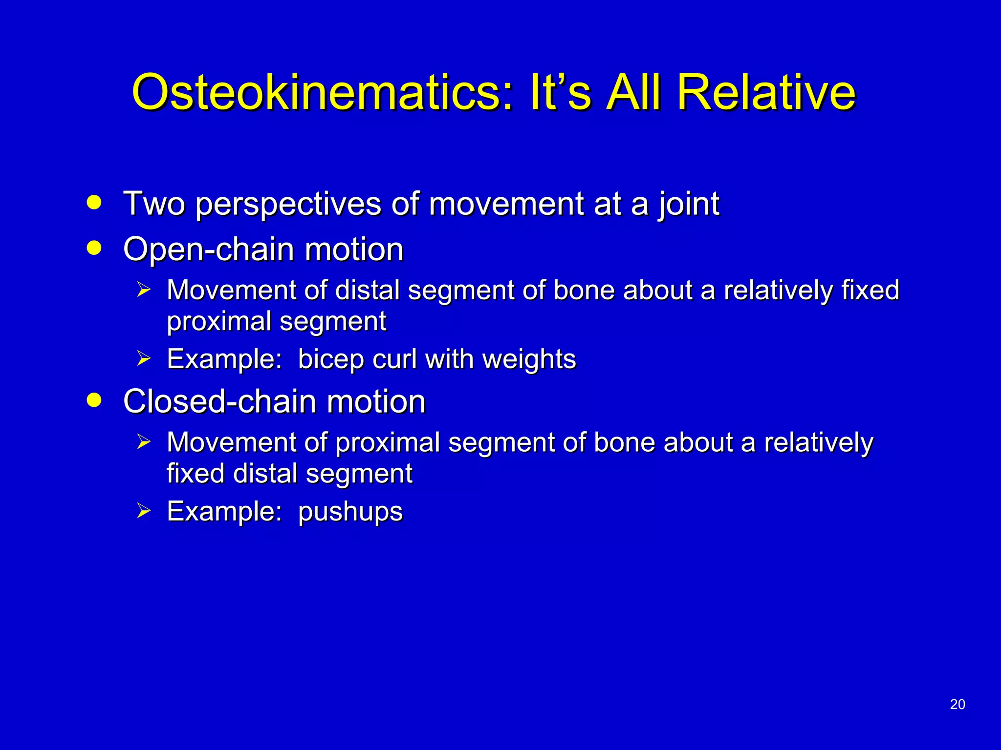 Basic Principles of Kinesiology | PPT