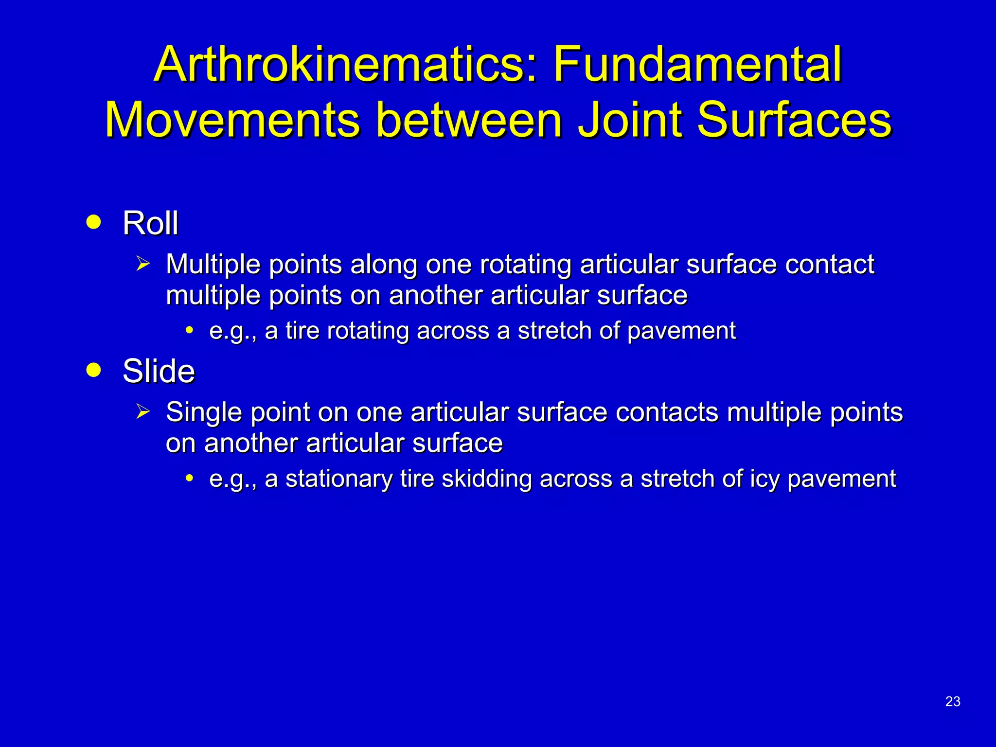 Basic Principles of Kinesiology | PPT