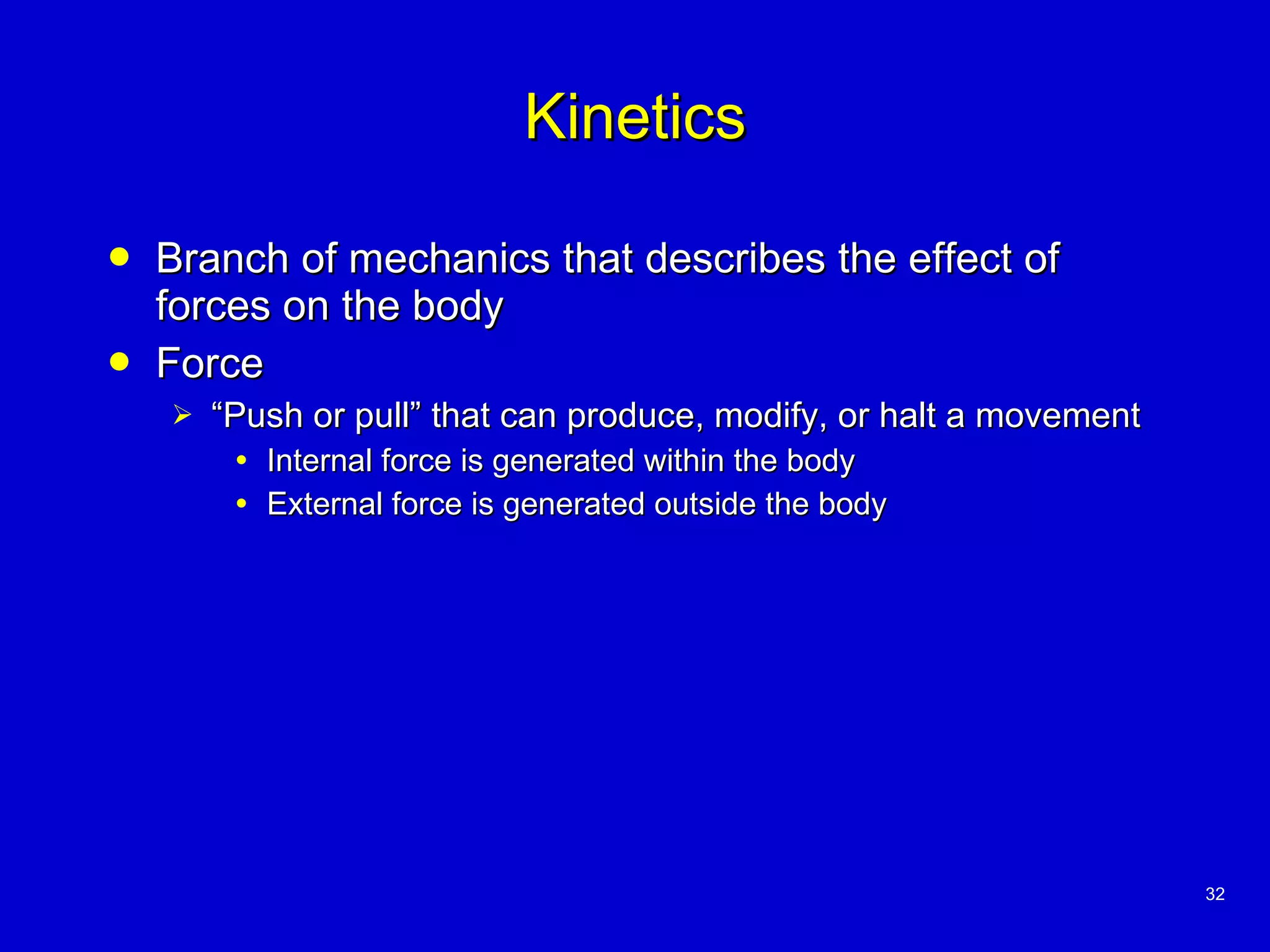Basic Principles of Kinesiology | PPT