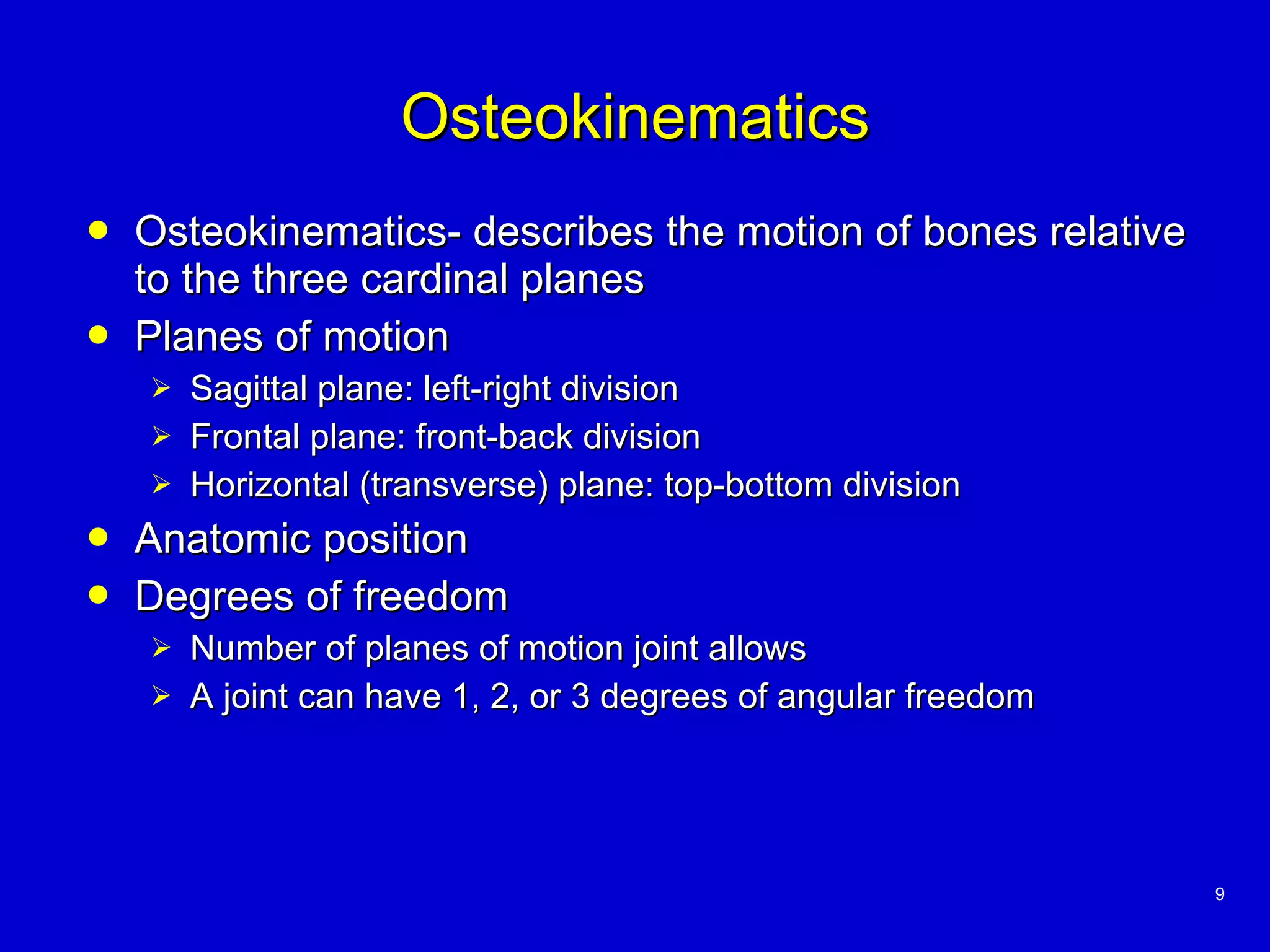 Basic Principles of Kinesiology | PPT