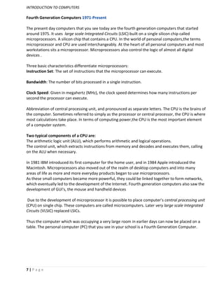 introduction to it | DOCX