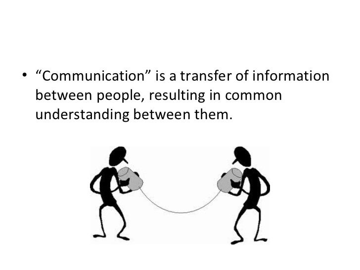 communication