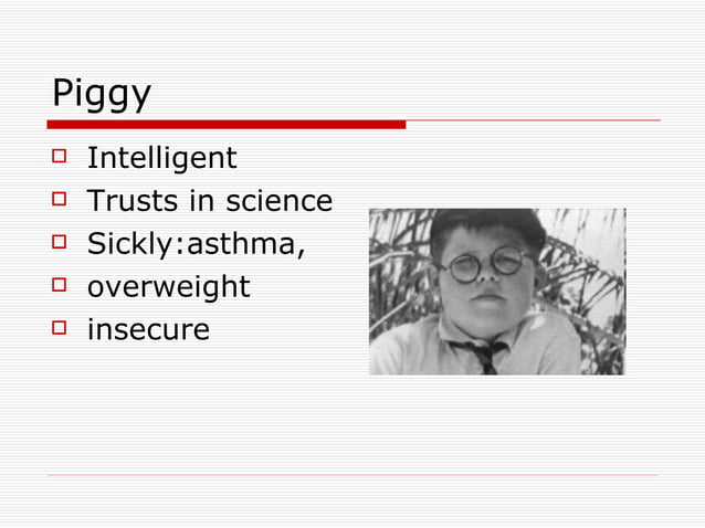 Lord of the flies - setting and main characters | PPT