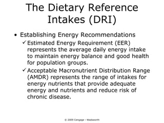 Chapter 1 NUTR | PPT