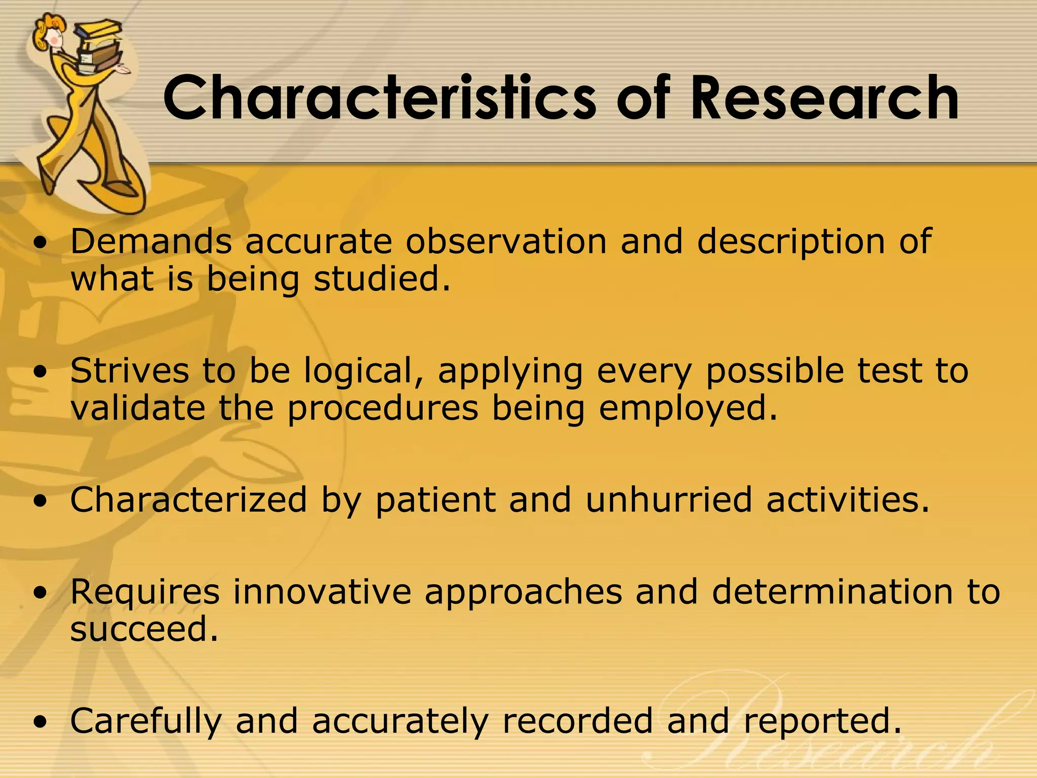 Chapter 1-INTRODUCTION TO RESEARCH | PPT