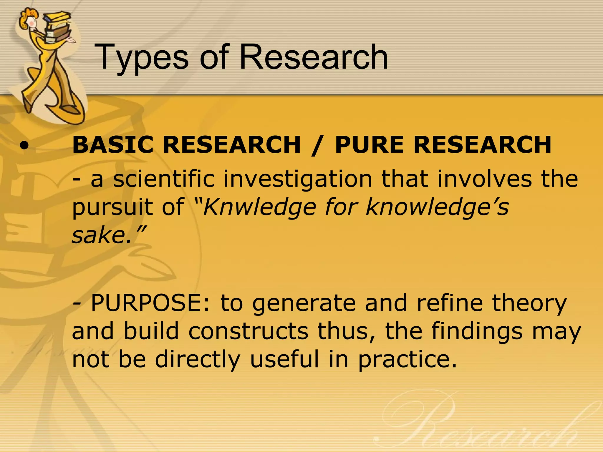 Chapter 1-INTRODUCTION TO RESEARCH | PPT