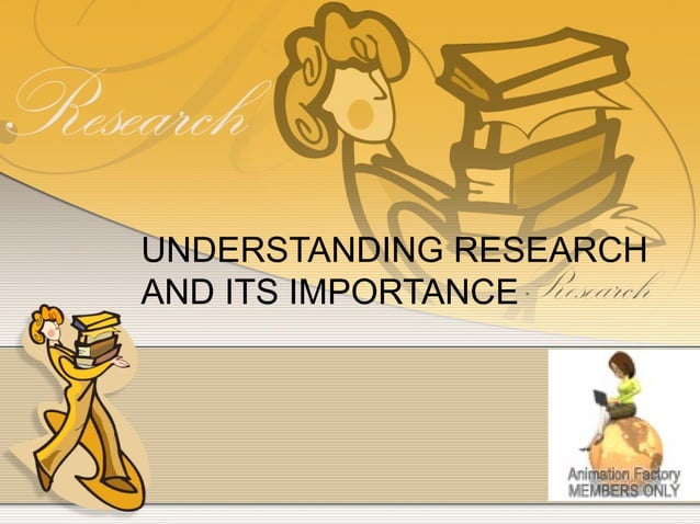 Chapter 1-INTRODUCTION TO RESEARCH | PPT