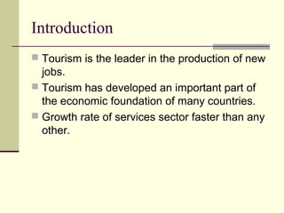 Chapter1 introducation to tourism | PPT