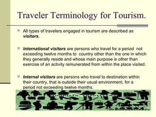 Chapter1 introducation to tourism | PPT