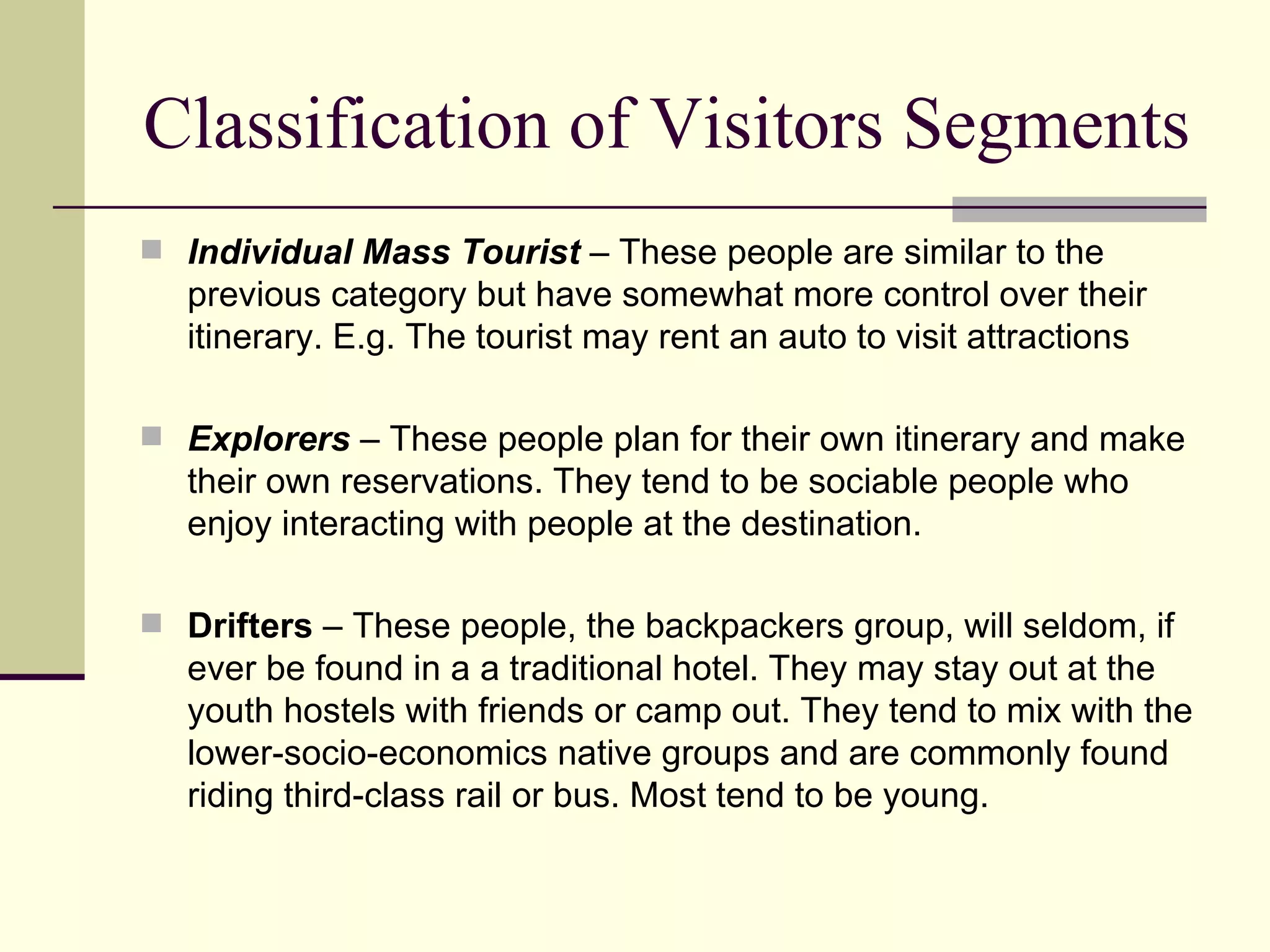 Introduction to Tourism | PPT