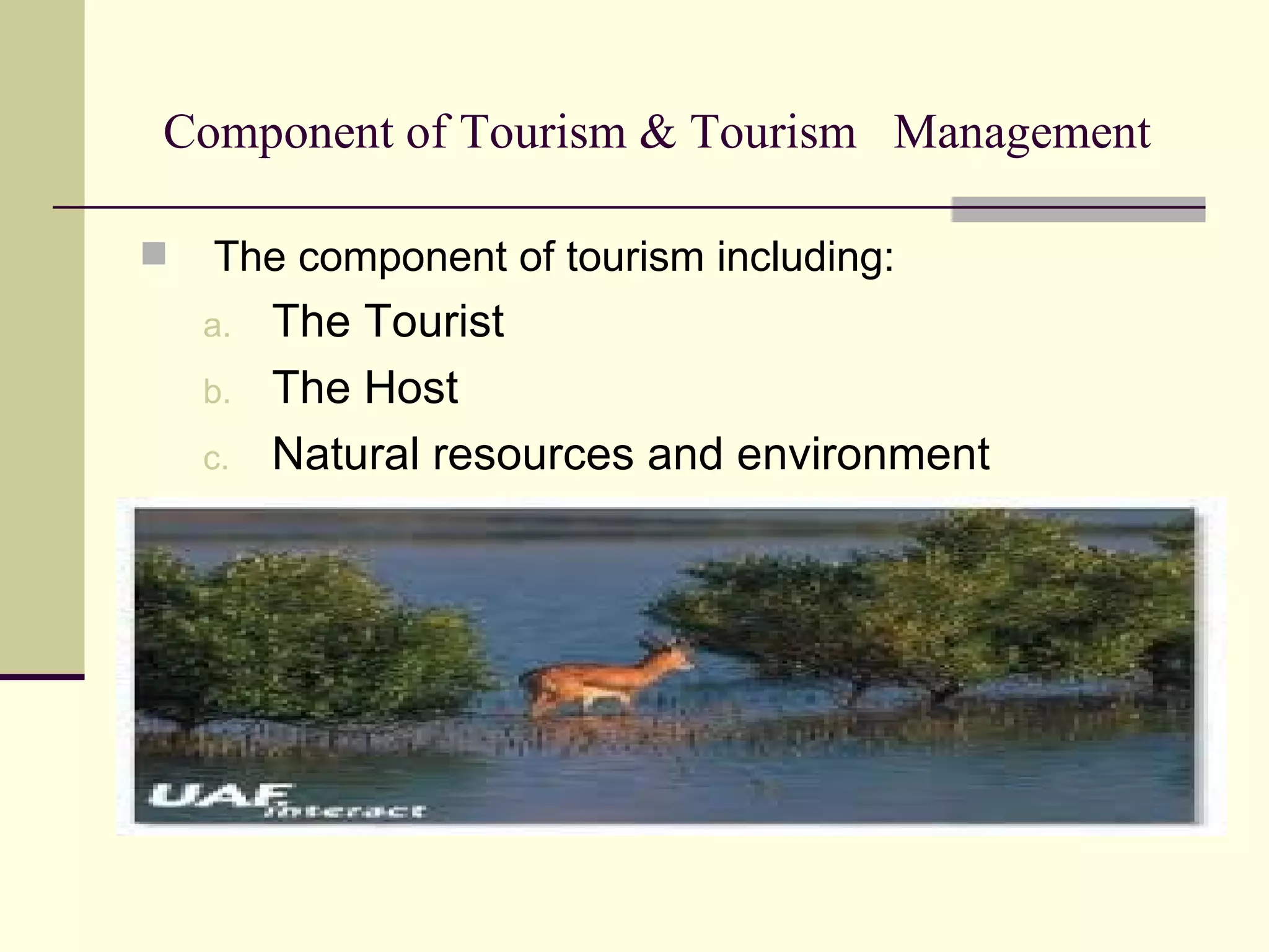 Introduction to Tourism | PPT