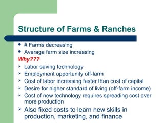 AGRI 4411 Farm Managment Chapter 1 | PPT