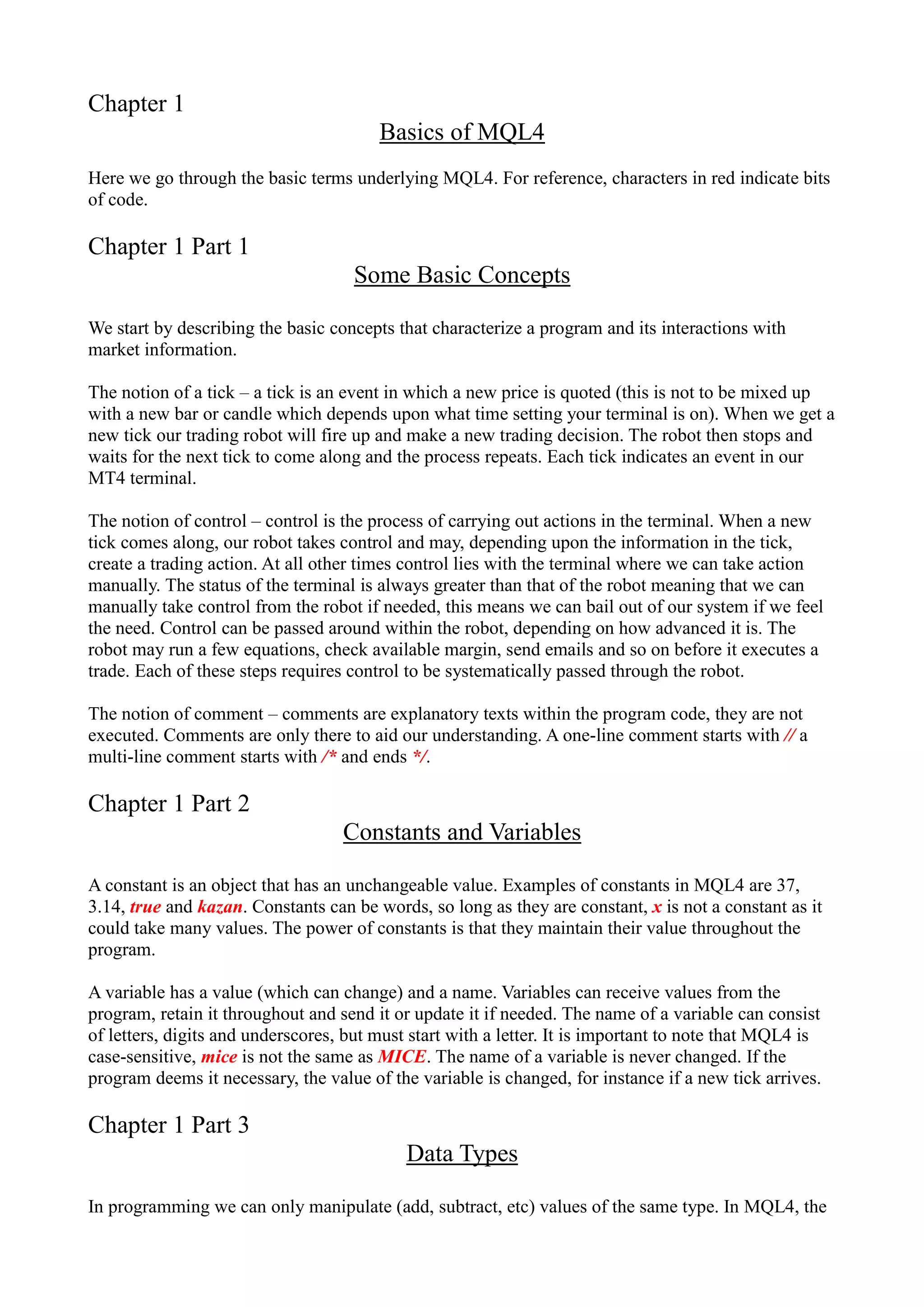 Chapter 1 | PDF | Programming Languages | Computing