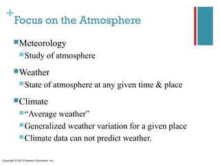 Introduction to the Atmosphere | PPT