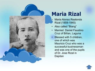 Advent of a National Hero | RIZAL CHAPTER 1 | PPT