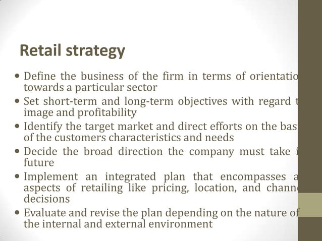 Chapter1 | PPTX | Retail Industry | Industries