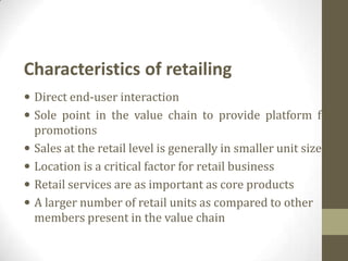 Chapter1 | PPTX | Retail Industry | Industries