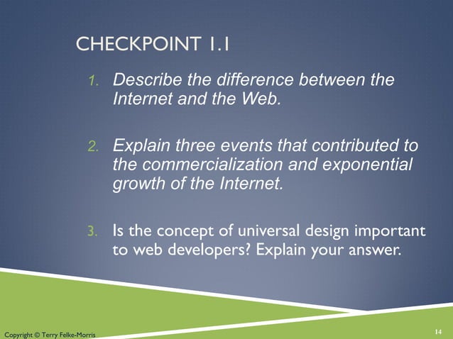 Chapter 1 - Web Design | PPT | Web Design and HTML | Internet