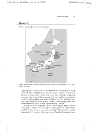 Great East Japan Earthquake and Tsunami March 11, 2011 | PDF