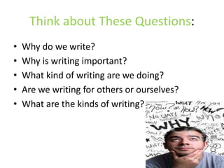 Chapter 1 writing (1) | PPTX