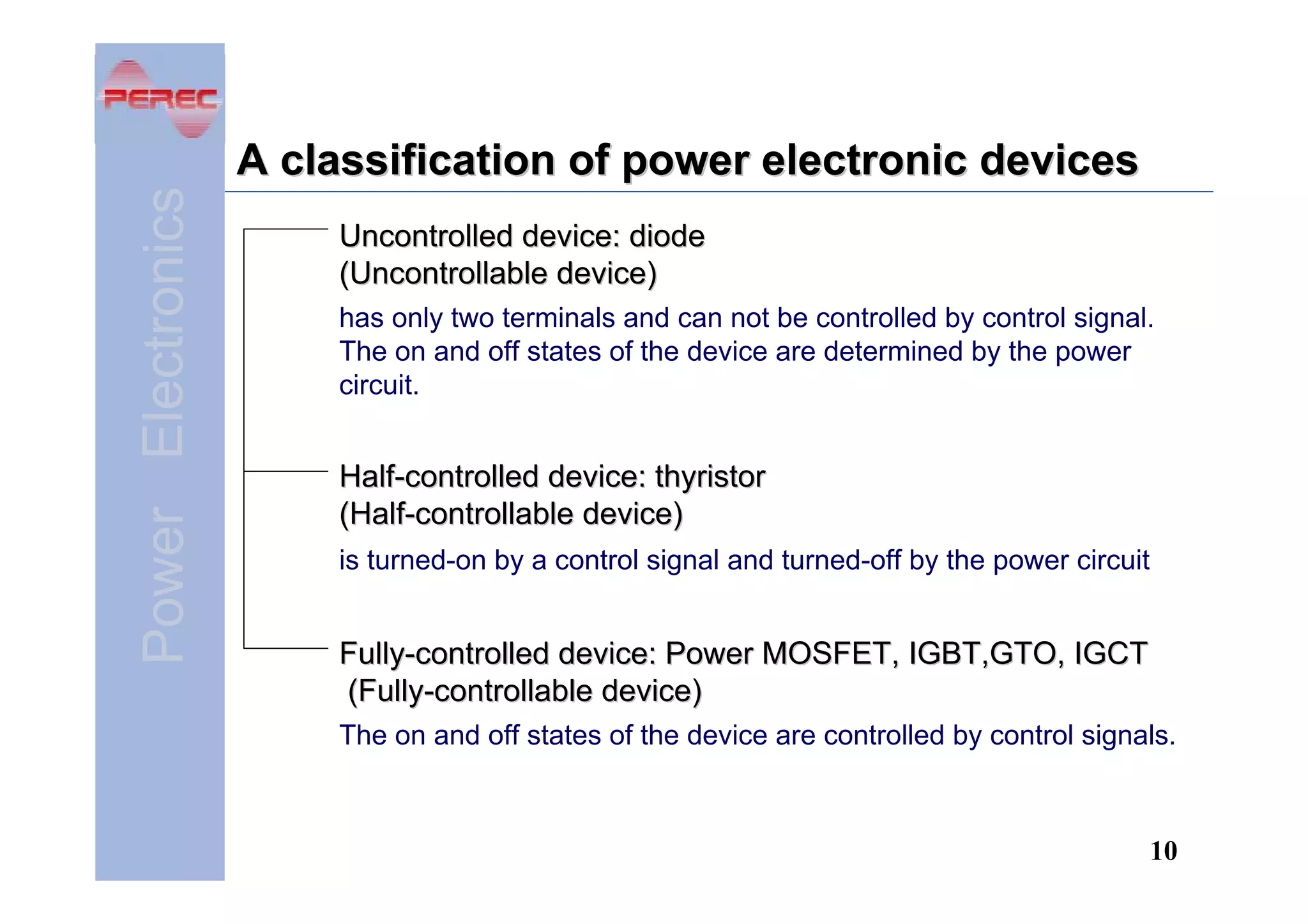 POWER ELECTRONIC DEVICES | PDF