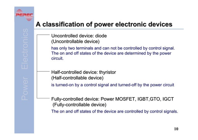 POWER ELECTRONIC DEVICES | PDF