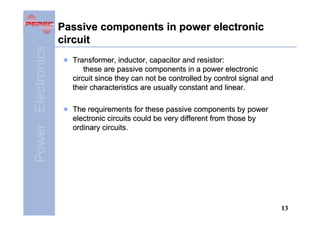POWER ELECTRONIC DEVICES | PDF