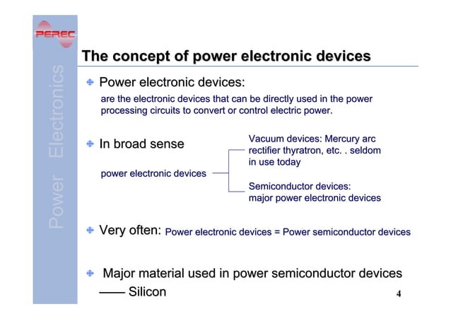 POWER ELECTRONIC DEVICES | PDF