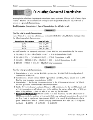 Foundation Skills Chapter 1 Review - Test Pret | PDF