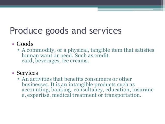 Chapter 1 the role of business in economic setting