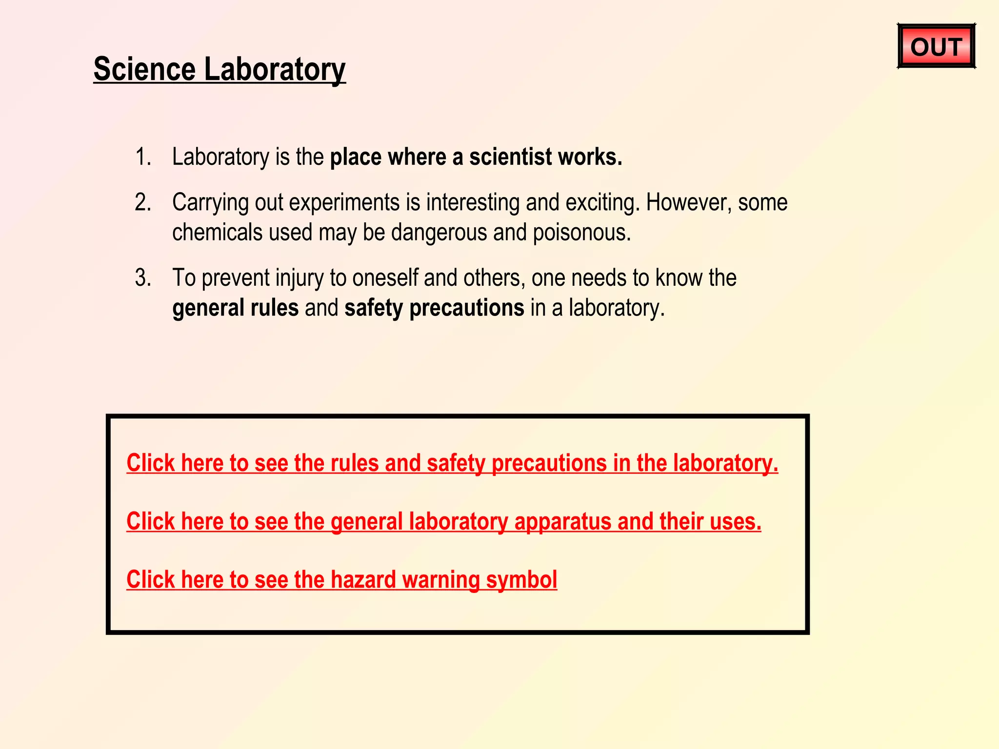 Chapter 1 form 1 science | PPT