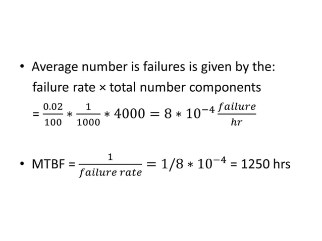 basic concepts of reliability | PPTX | Operating Systems | Computer Software and Applications