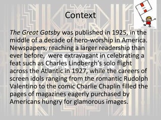 The Great Gatsby - Chapter 1 | PPTX