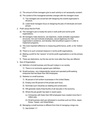 Chapter 1 | DOC | Executive Leadership & Management | Business