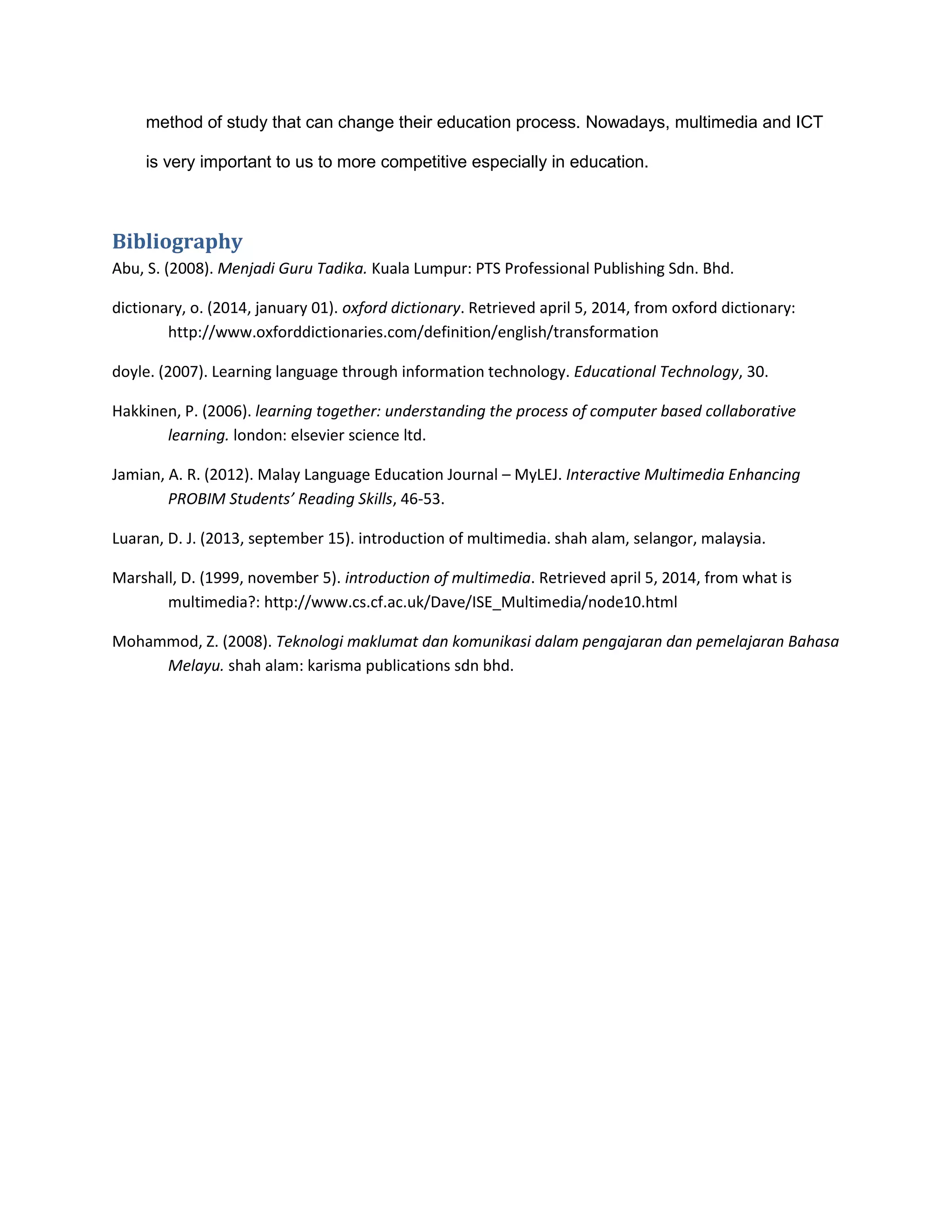 Chapter 1 research proposal | PDF