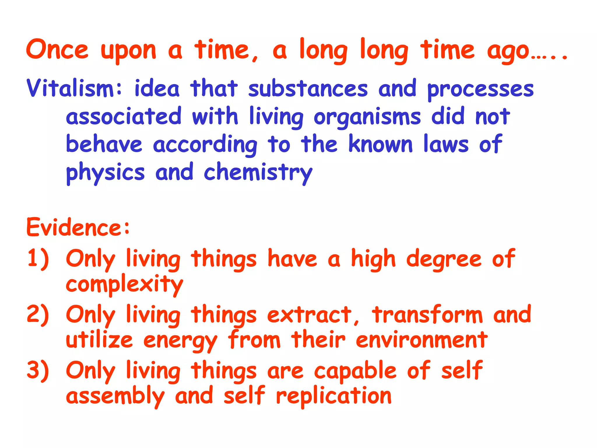 Chapter 1 - Introduction to Biochemistry (slideshare) | PPT