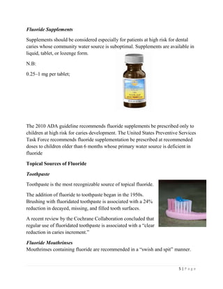 flouride | DOCX