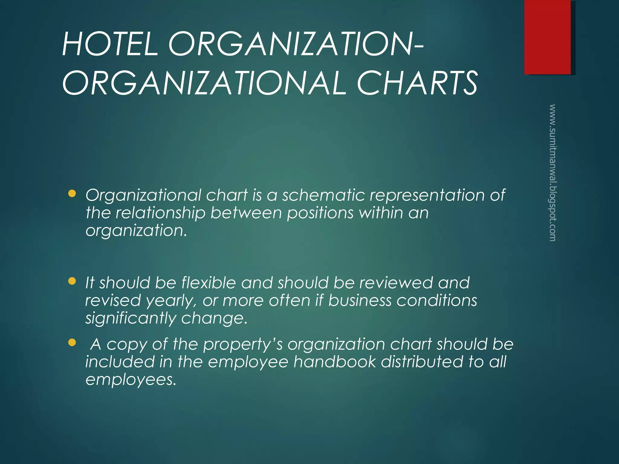 Chapter 1.2 hotel departments | PPT