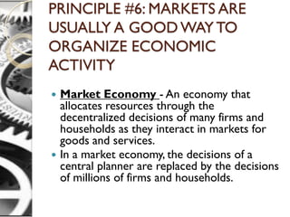ten principles of economics, basics of economics,economics | PDF